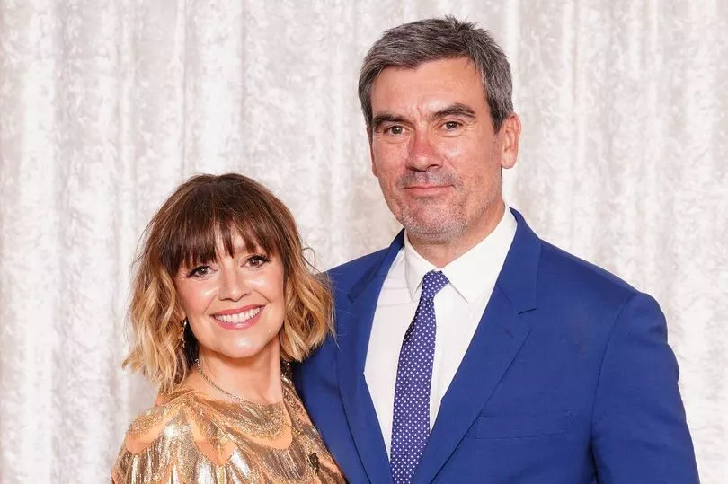 Emmerdale real-life couple Jeff Hordley and Zoe Henry pose for sweet ...